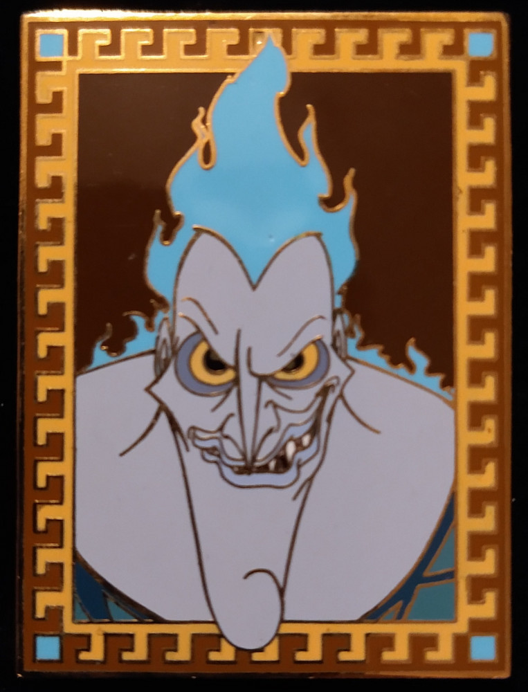 54460 - Hades in a Gold and Brown Frame - Villain Series - Disneyland ...