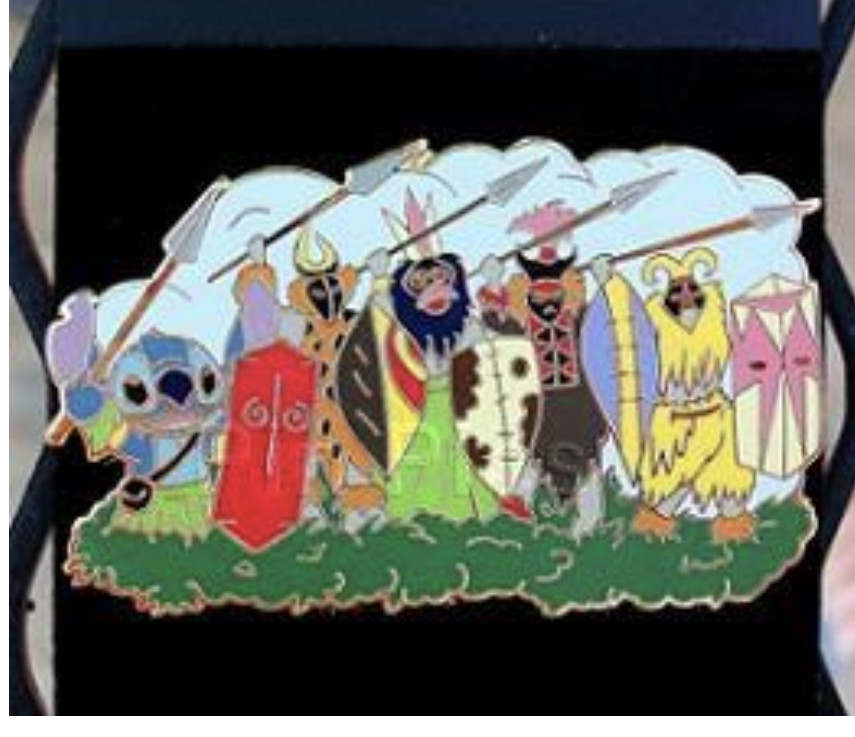 54476 - Tribal Attack scene - Stitch Invades the Jungle Cruise - Walt ...