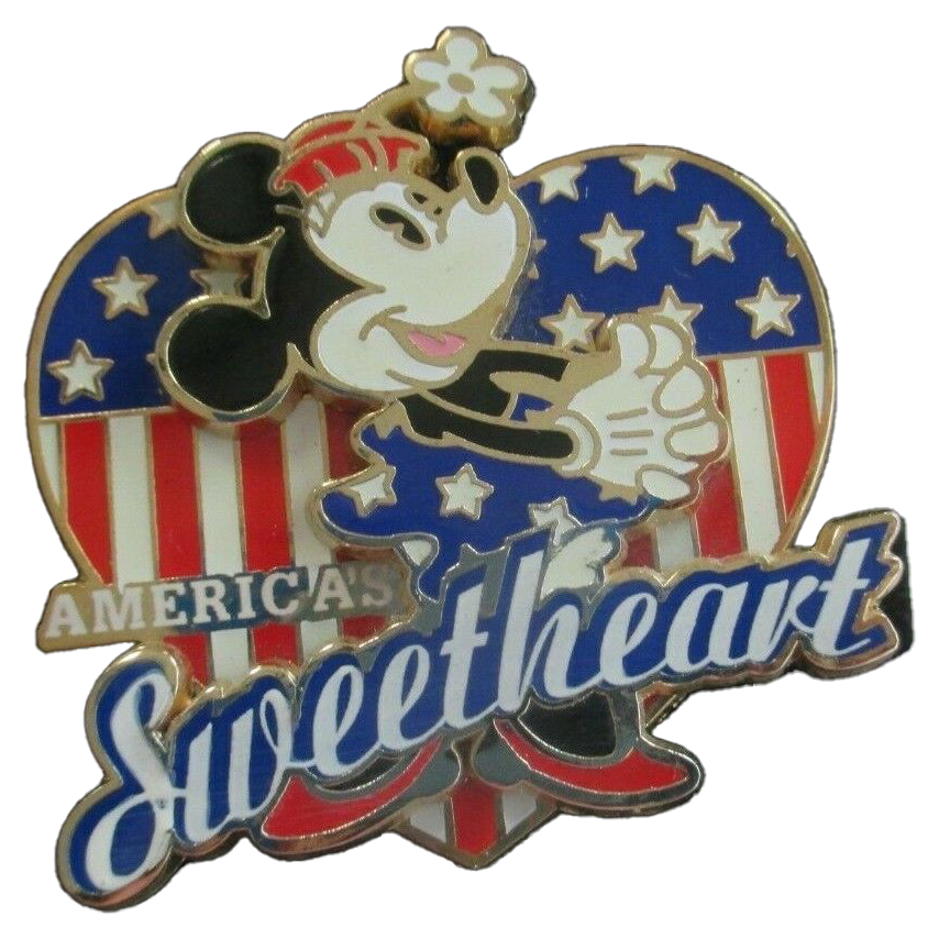 54600 - Patriotic Minnie Mouse - America's Sweetheart - Patriotic