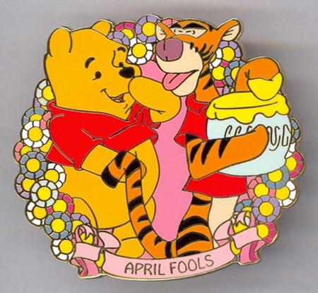 54800 - Pooh and Tigger - April Fools Series - Disney Store US Disney Pin