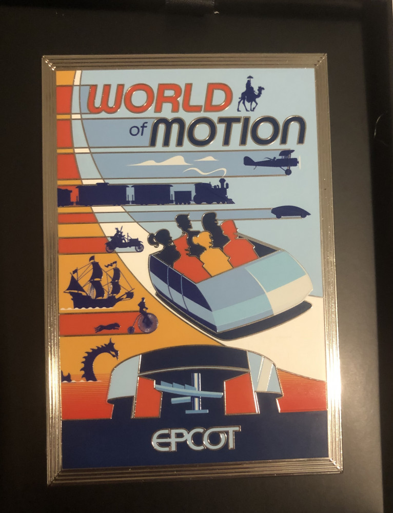 World of Motion - EPCOT Poster Series | Pin & Pop