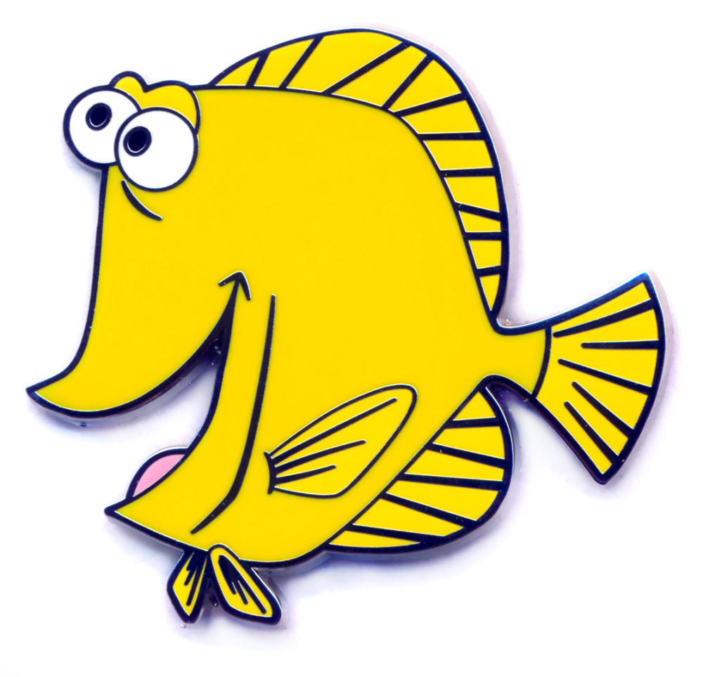 55003 - Bubbles - Boxlunch - Finding Nemo Blind Box - Loungefly Disney Pin