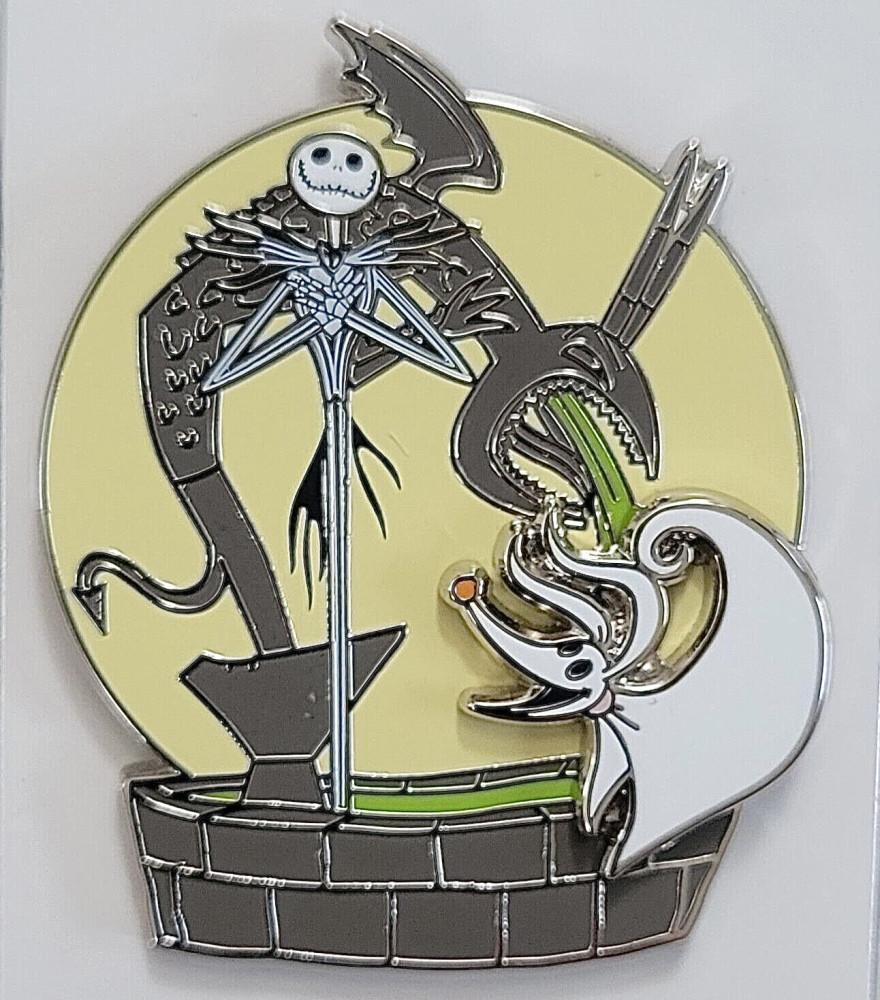 55048 - Jack Skellington and Zero in Front of Fountain - The Nightmare ...