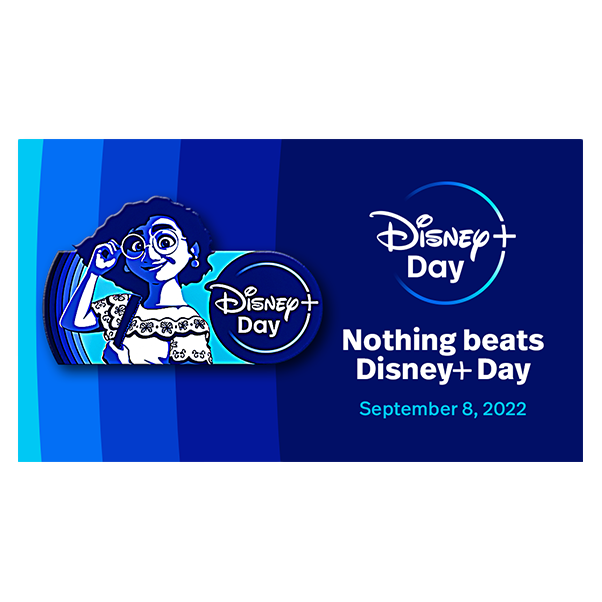 55086 - Disney+ Day Celebration - Disney+ - Disney Movie Rewards Disney Pin