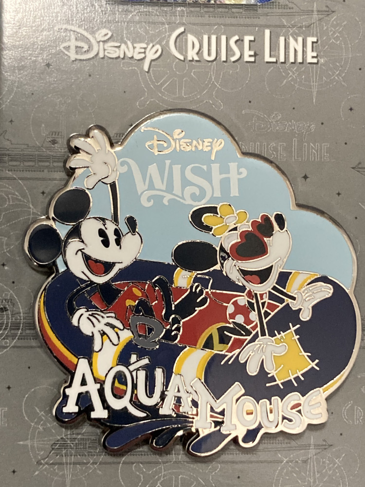 55367 - Mickey and Minnie AquaMouse - Disney Wish Cruise Ship - Disney ...