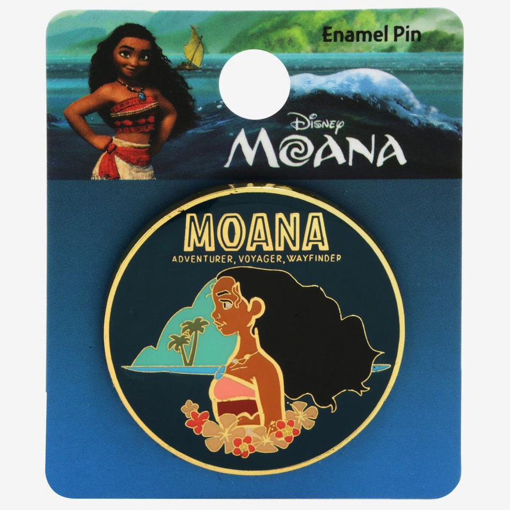 56095 - Moana Characteristics - Boxlunch - Disney - Loungefly Disney Pin