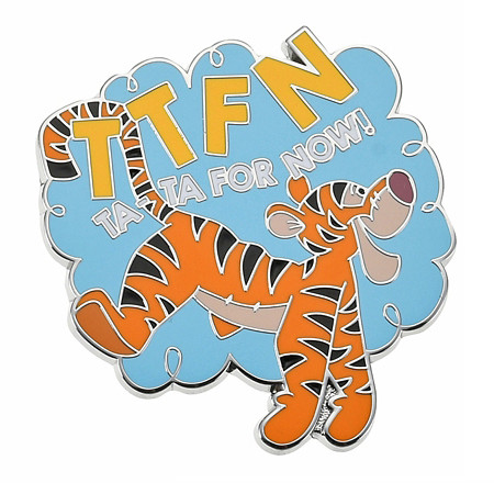 56284 - Ta-ta For Now! - Winnie the Pooh Mystery Pin Set