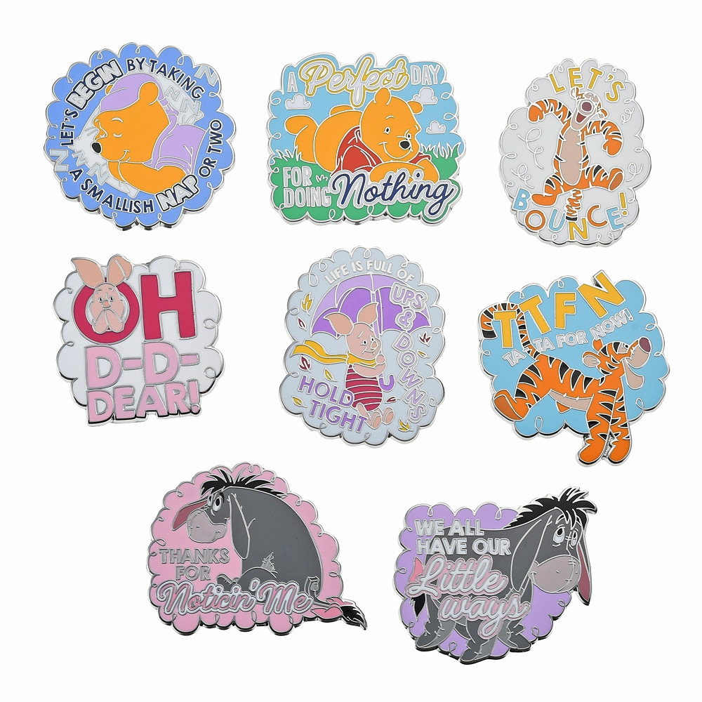 56288 - Full Set - Winnie the Pooh Mystery Pin Set