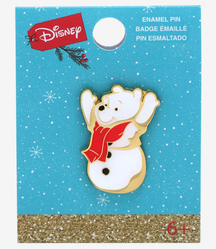 56650 - Snowman Pooh Bear - Winnie the Pooh - Loungefly Disney Pin