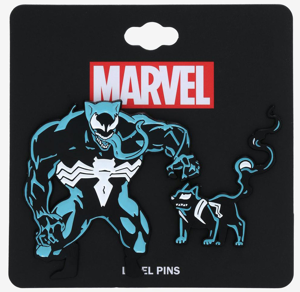 56659 - Venom & Cat - Boxlunch - Marvel - Misc - Disney Licensed Disney Pin