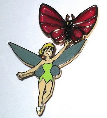 56700 - Tinker Bell - Butterflies - Disney Store US Disney Pin
