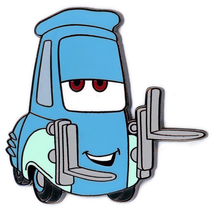 56775 - Guido - Cars 5 Pin Set - Disney Store US Disney Pin