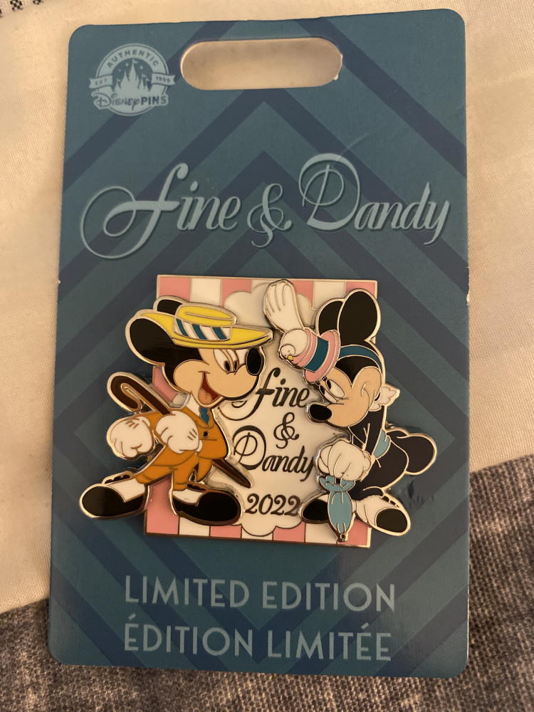 56794 - Fine & Dandy Mickey and Minnie - Fine and Dandy - Disneyland ...