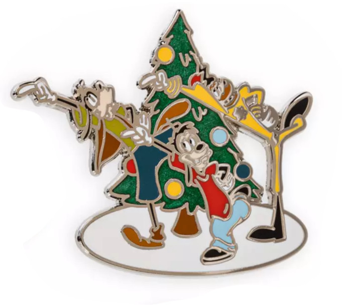 56900 - Goofy with Max & Powerline - Holiday Mystery Pin Set - Disney ...