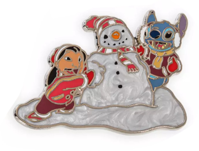 56902 - Lilo & Stitch - Holiday Mystery Pin Set - Disney Store US ...