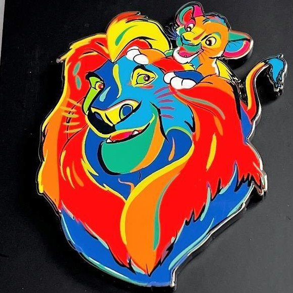 56968 - Mufasa and Simba - Color Splash - Walt Disney Imagineering ...