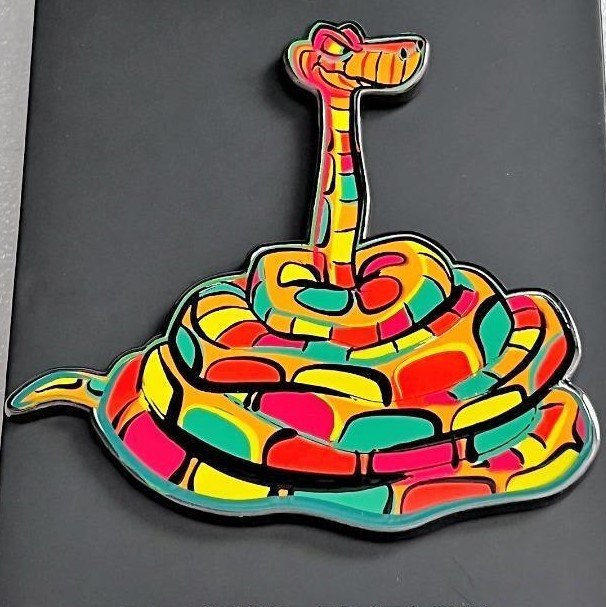56971 - Kaa - Color Splash - Walt Disney Imagineering Disney Pin