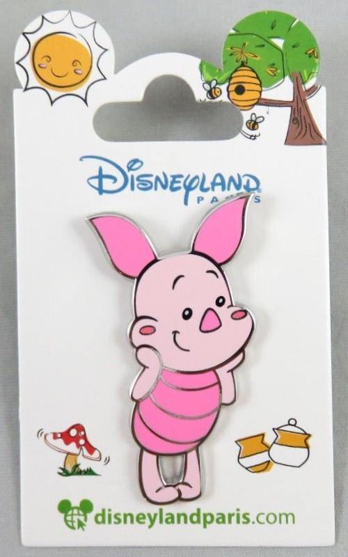 57024 - Cute Piglet - Winnie the Pooh - Disneyland Resort Paris Disney Pin