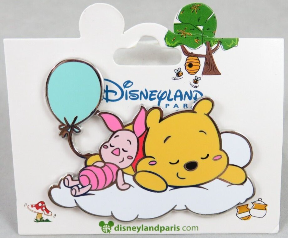 57025 - Cute Sleeping Pooh and Piglet - Winnie the Pooh - Disneyland ...