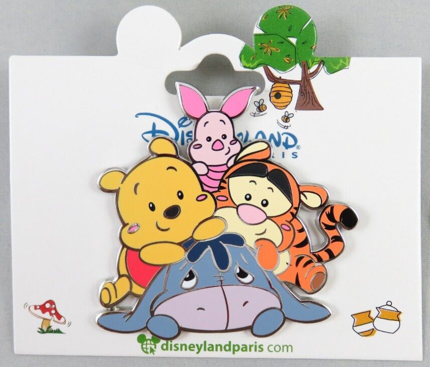 57026 - Cute Pooh Family - Winnie the Pooh - Disneyland Resort Paris ...