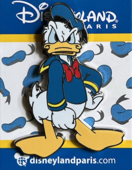 57067 - Donald angry - Donald Duck - Disneyland Resort Paris Disney Pin