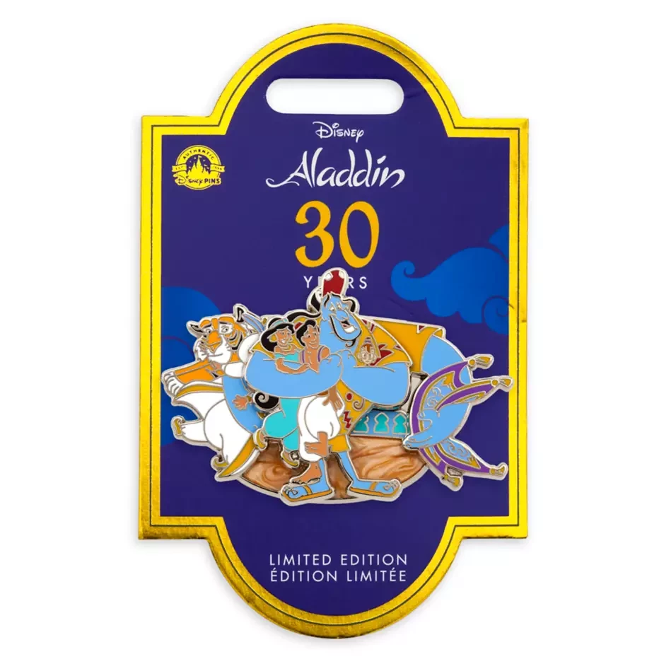 Slider Pin - Aladdin 30th Anniversary | Pin & Pop