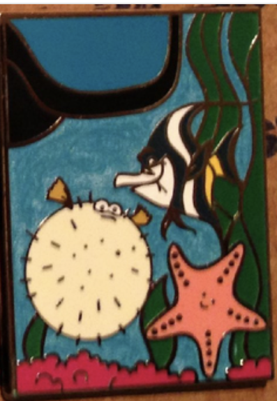 57175 - Finding Nemo - Gil, Bloat and Peach - 2013 Pixar Mystery Collection