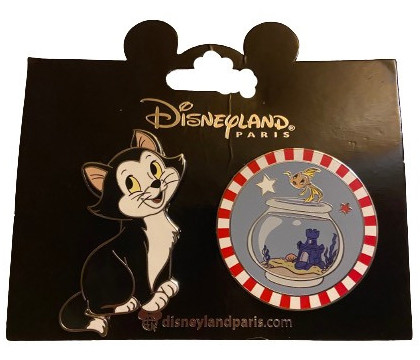57458 - Cleo and Figaro - Pinocchio - Disneyland Resort Paris Disney Pin
