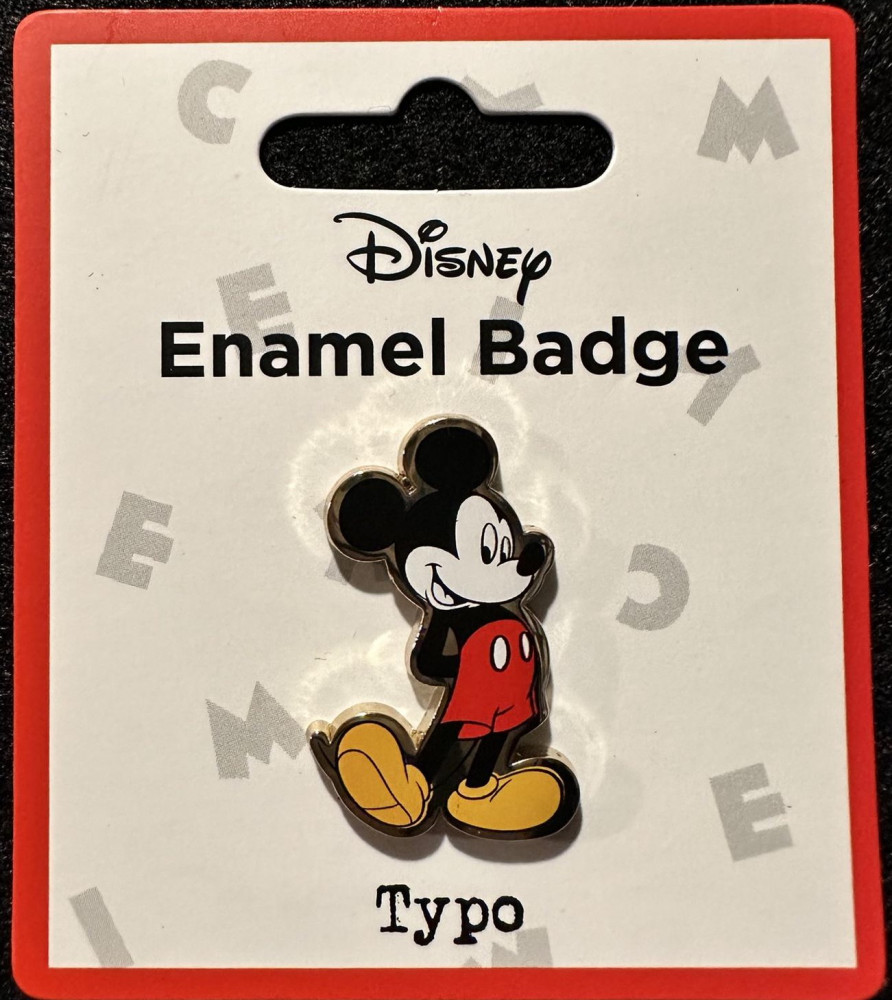 57524 - Typo - Mickey standing - Misc - Disney Licensed Disney Pin