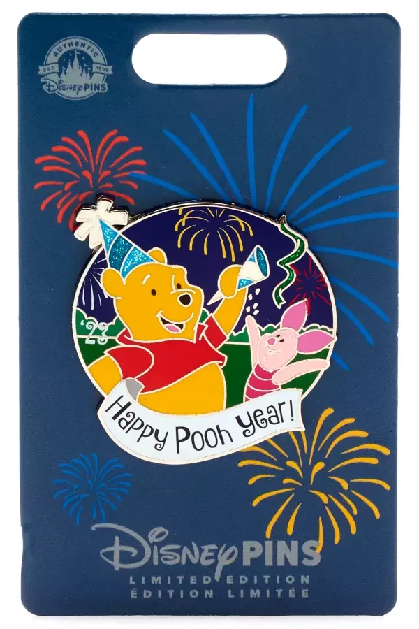 57601 - Happy Pooh Year - Pooh and Piglet - New Year's Eve/Day