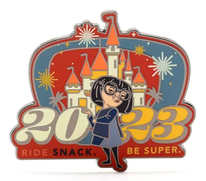 57619 - Edna Mode - 2023 Dated Year Pins
