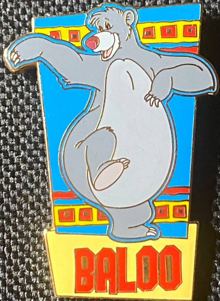 57906 - Baloo - The Jungle Book - Disneyland Resort Paris Disney Pin