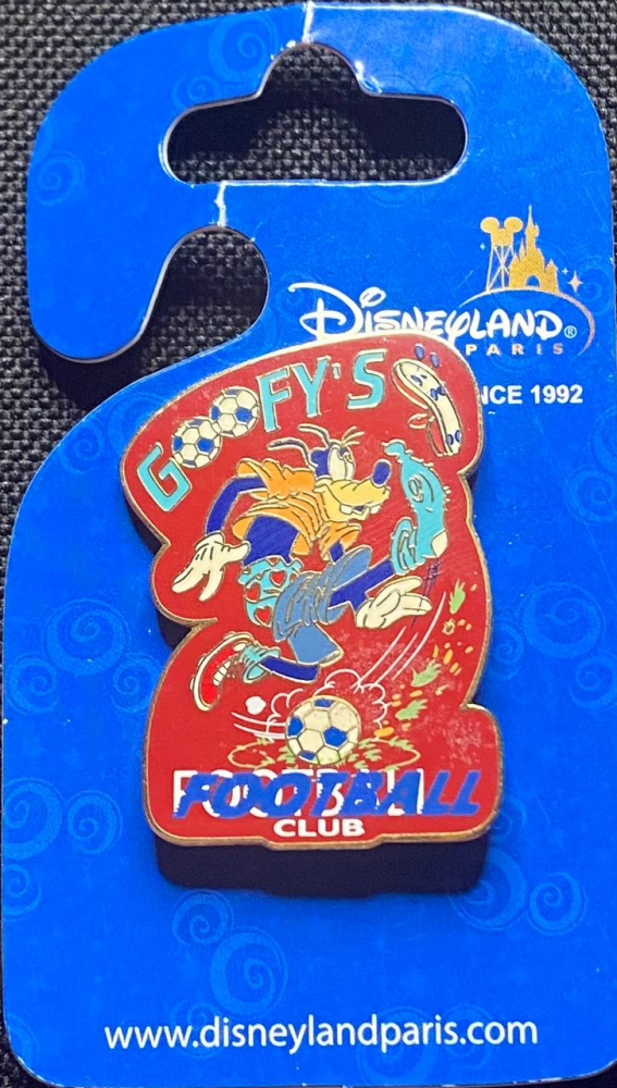 57970 - Goofy's Football Club - Goofy - Disneyland Resort Paris Disney Pin