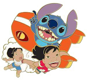 58112 - Stitch super jumbo overhead view - Lilo & Stitch - Disney Store ...