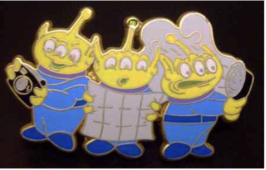 58192 - Toy Story aliens - vacation series - Disney Store US Disney Pin