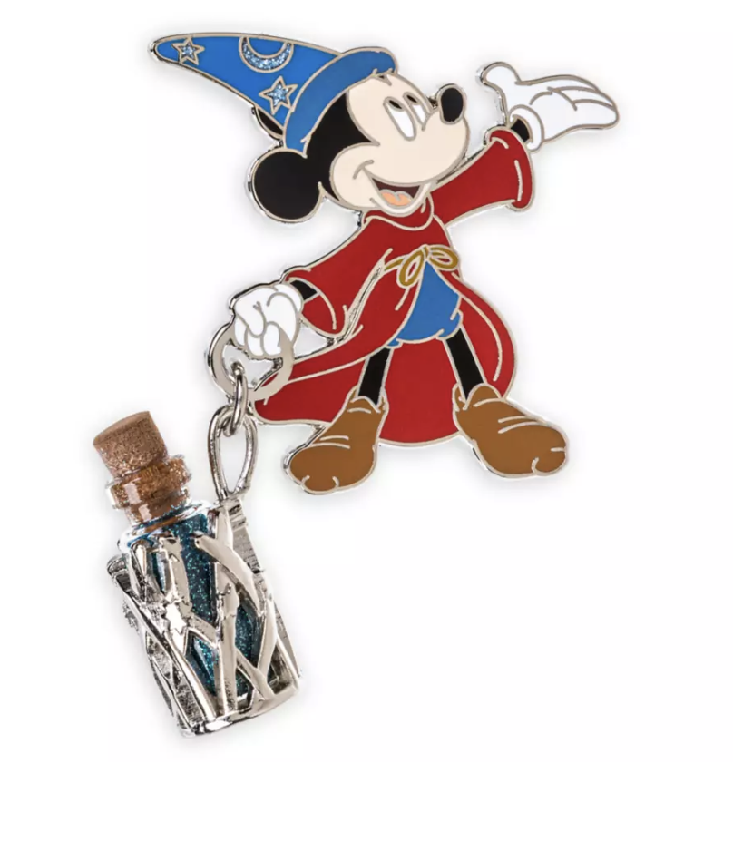 58202 - Sorcerer Mickey Mouse – Fantasia - Magic Dust Vial Dangler
