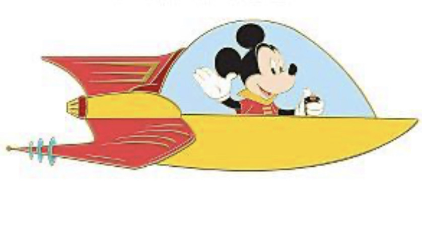 58250 - Mickey Mouse - Space Age - Disney Store US Disney Pin