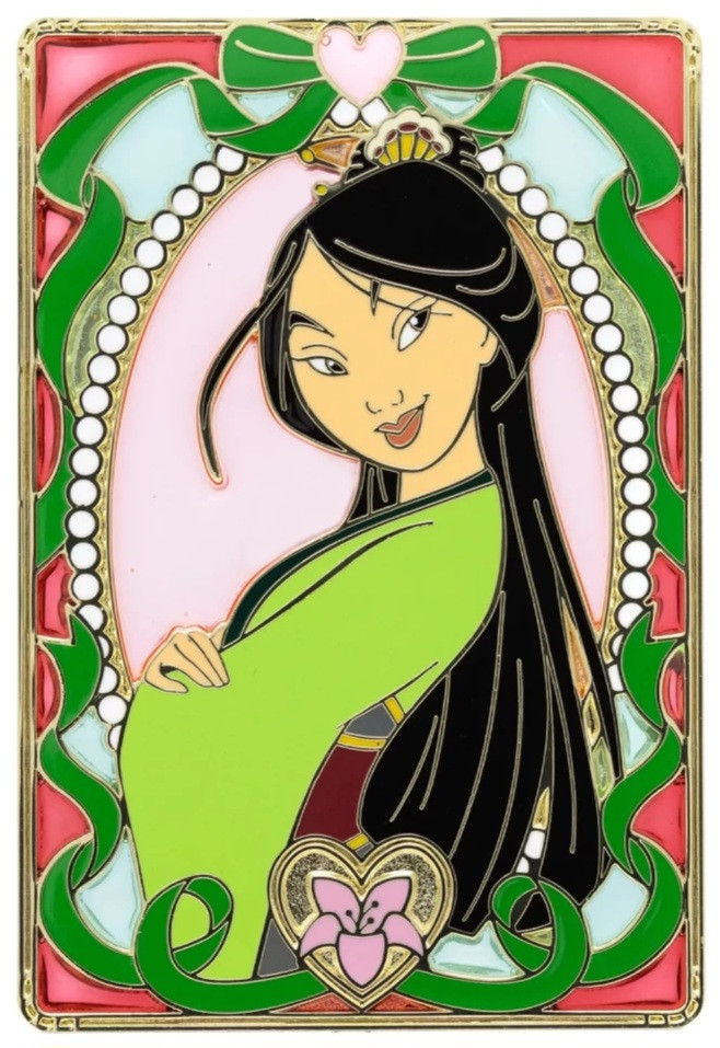 58492 - Mulan - Pink A La Mode (PALM) - Princess Stained Glass - Misc ...