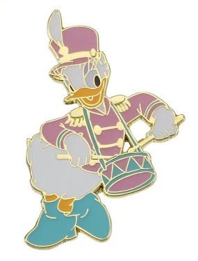 58544 - Daisy Duck Playing the Drums - Disney Store Japan Disney Pin