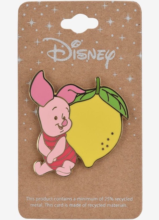 58555 - Piglet with Lemon - Boxlunch - Fruit - Misc - Disney Licensed ...