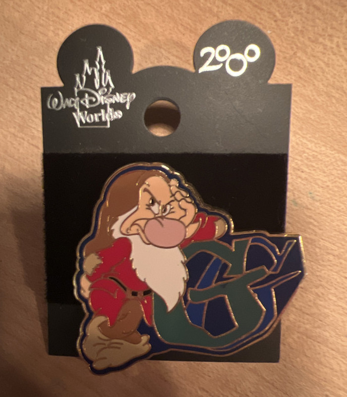 58562 - Grumpy with G - Snow White and the Seven Dwarfs with Letters ...