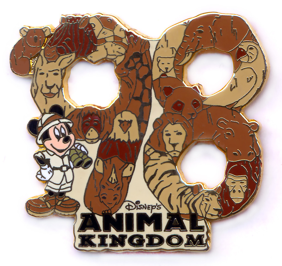 58659 - Mickey Mouse - Animal Kingdom Opening '98' - Disney's Animal ...
