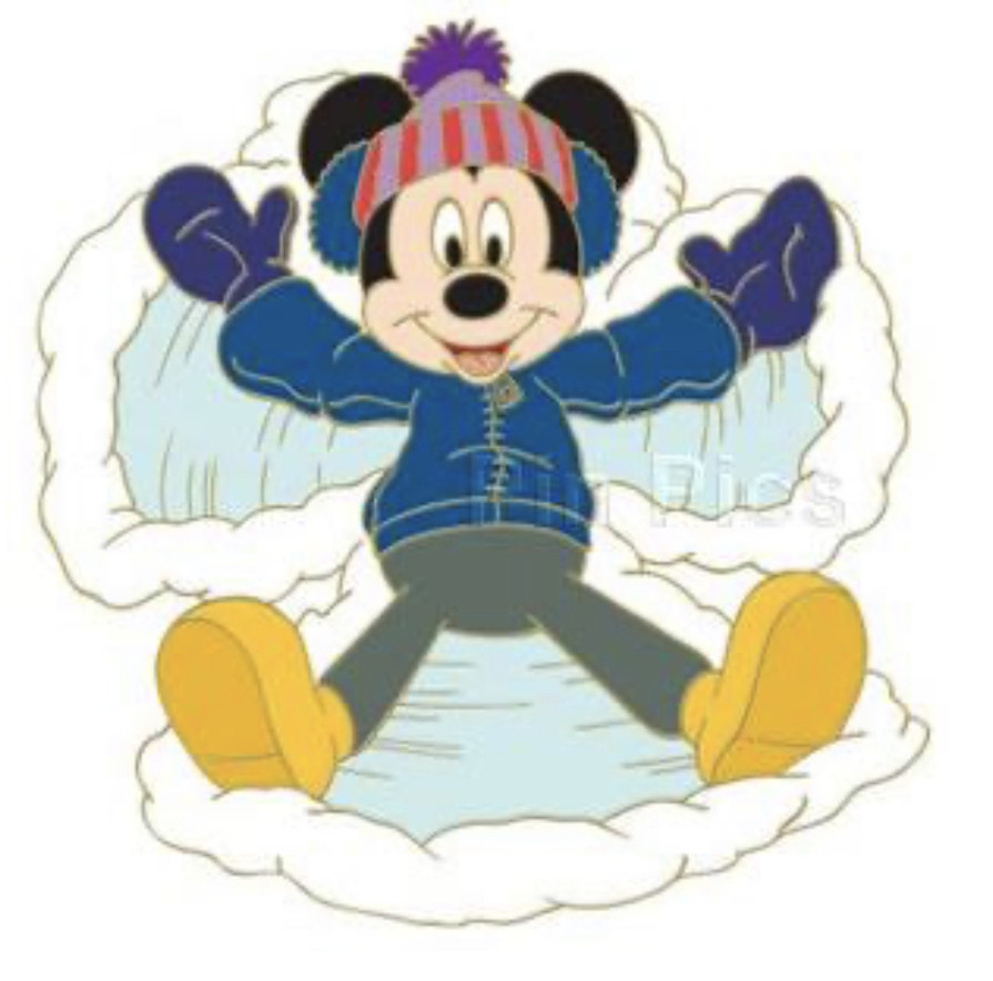 Mickey Mouse - World of Disney Snow Angel set | Pin & Pop