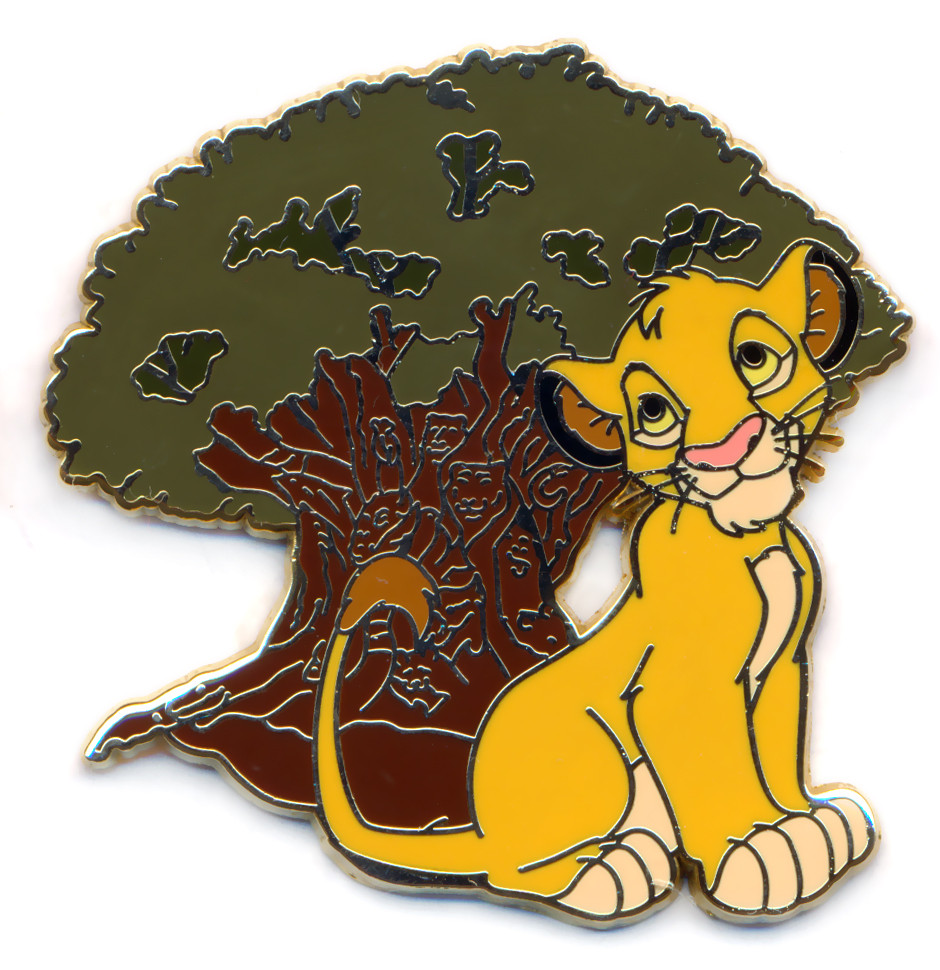58703 - Simba in Front of the Tree of Life - In The Parks Mystery Tin ...