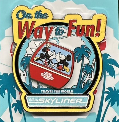 58786 - On The Way to Fun - Disney Skyliner - Walt Disney World Disney Pin