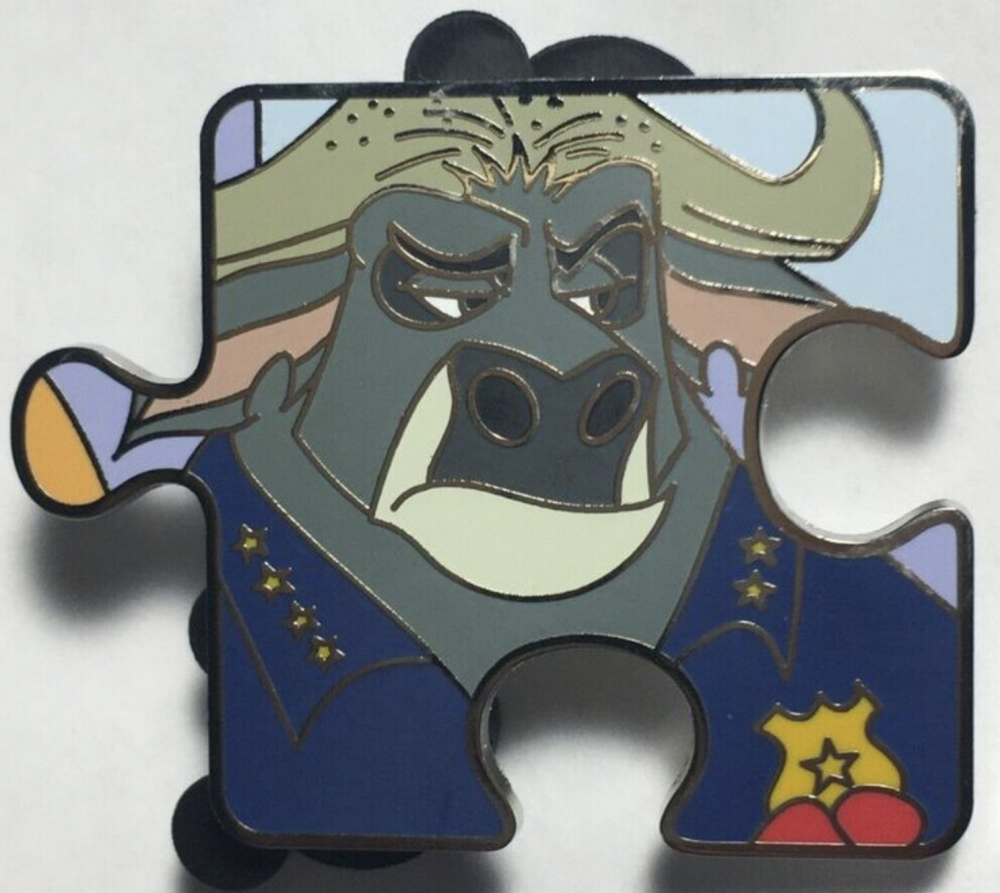 59198 - Chief Bogo - Character Connection Mystery Puzzle - Zootopia