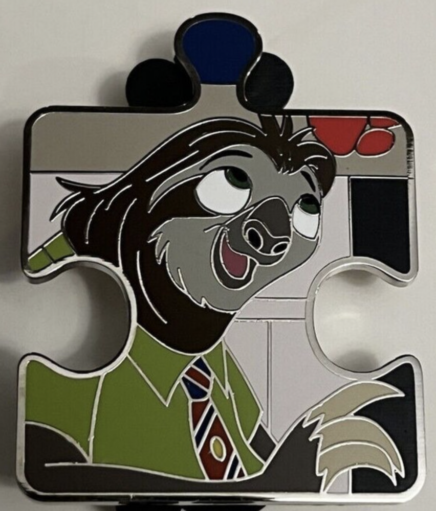 59201 - Flash Slothmore - Character Connection Mystery Puzzle - Zootopia