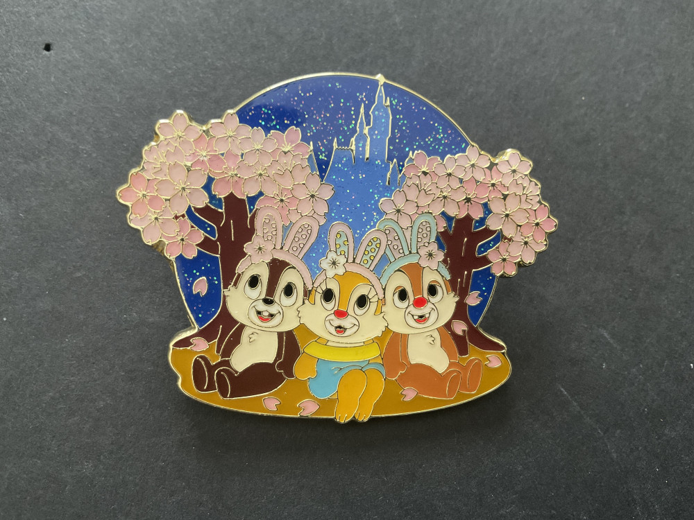 59212 - Chip, Dale, and Clarice - Cherry blossom festival - Shanghai ...