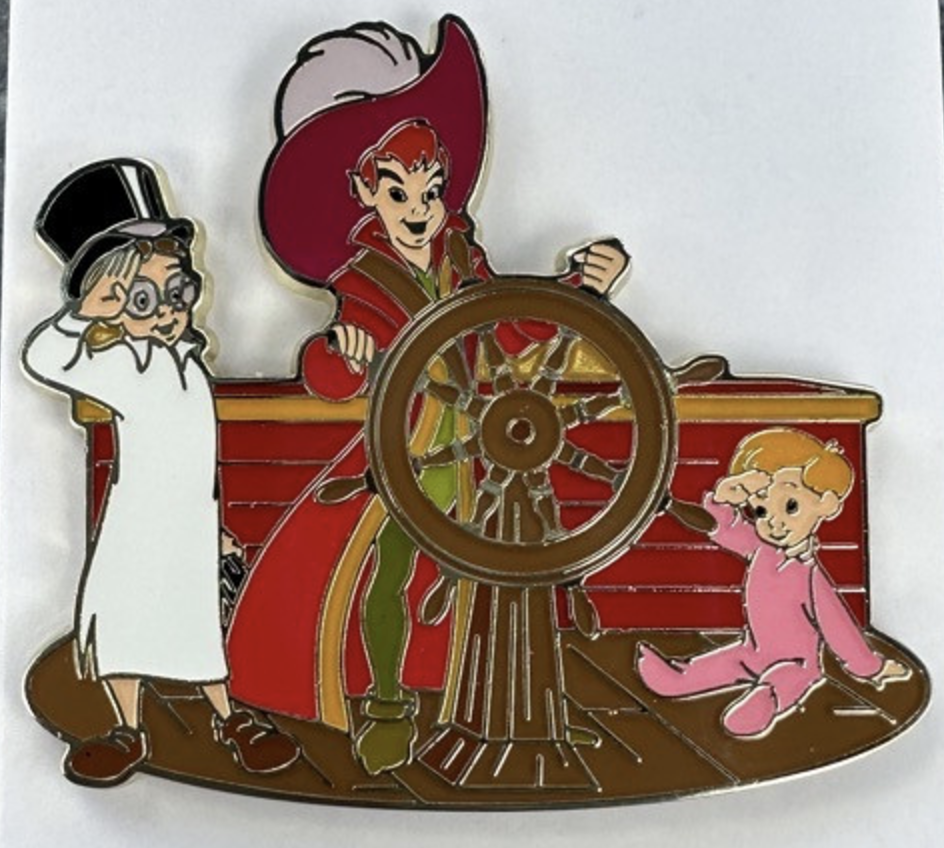 59270 - Peter Pan, John and Michael Flying the Jolly Roger - Peter Pan