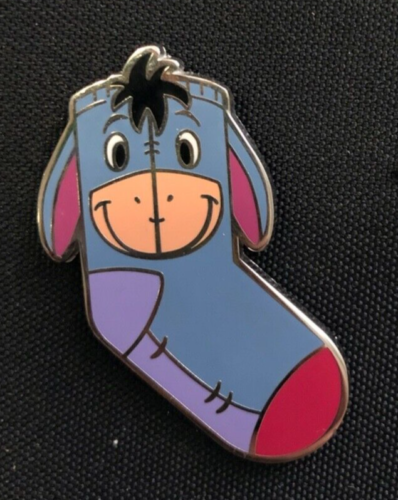 59371 - Eeyore - Magic Prize Sock Pins - Hong Kong Disneyland Disney Pin
